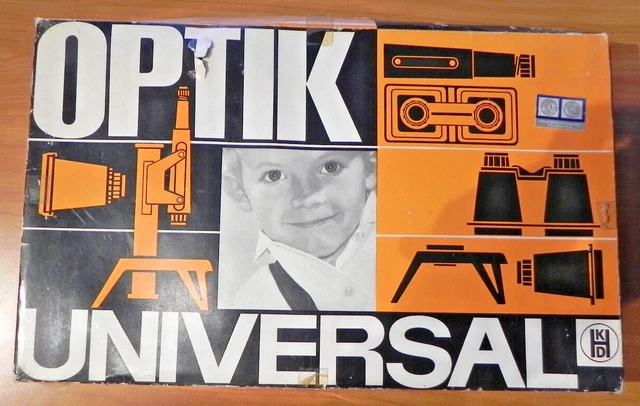 DDR OPTIKBAUSATZ OPTIK Universal Montage-Experiment 1960er-Jahre EUR 30 ...