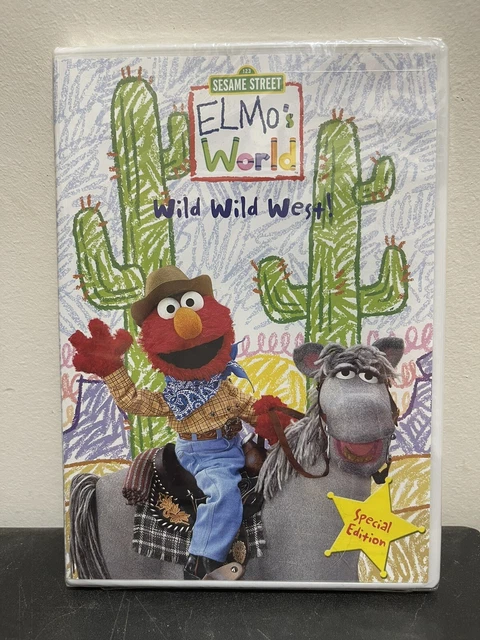 ELMO’S WORLD DVD Wild Wild West Special Edition New Sealed Sesame ...