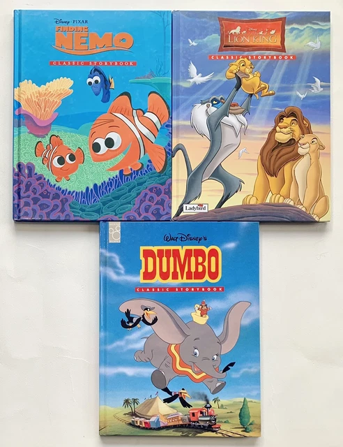 DISNEY CLASSIC STORYBOOK, Dumbo, Finding Nemo, The Lion King, Children ...