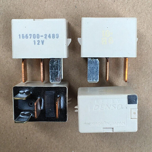 2PCS 156700-2480 DENSO Relay 12V For Suzuki SX4 Grand Vitara Kizashi ...