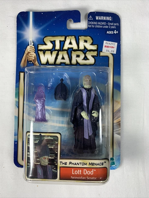 FIGURA DE ACCIÓN Star Wars Lott Dod Neimoidian Senator The Phantom ...