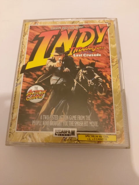 INDY INDIANA JONES End The Last Crusade Spectrum 48k EUR 26,53 ...