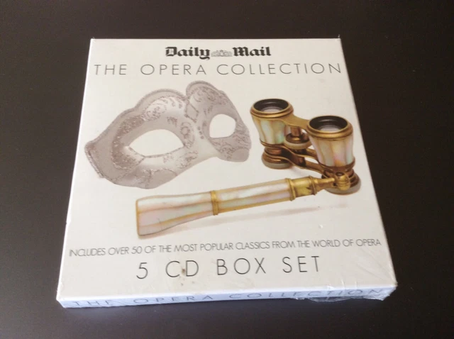 DAILY MAIL -THE Opera Collection 5 CD Box Set NEW SEALED £6.44 ...