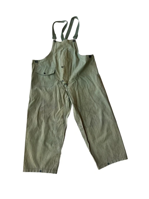 VTG 1940S WW2 USN Deck Bibs Pants Overalls Navy Department Contract ... VTG 1940S WW2 USN Deck Bibs Pants Overalls Navy Department Contract ...