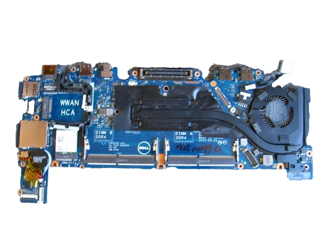 DELL E7270 MOTHERBOARD i7 6600u CPU DP/N 0T0V7J AAZ50 LA-C451P OK REF ...