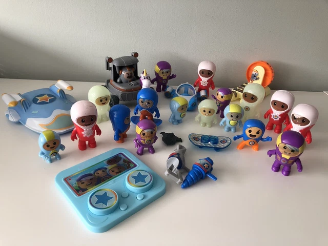 CBEEBIES GO JETTERS magazine Toy Figures Bundle Playset Ubercorn Glitch ...