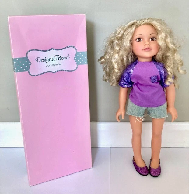 CHILDREN'S CHAD VALLEY Design a friend Lauren doll with box £25.00 ...
