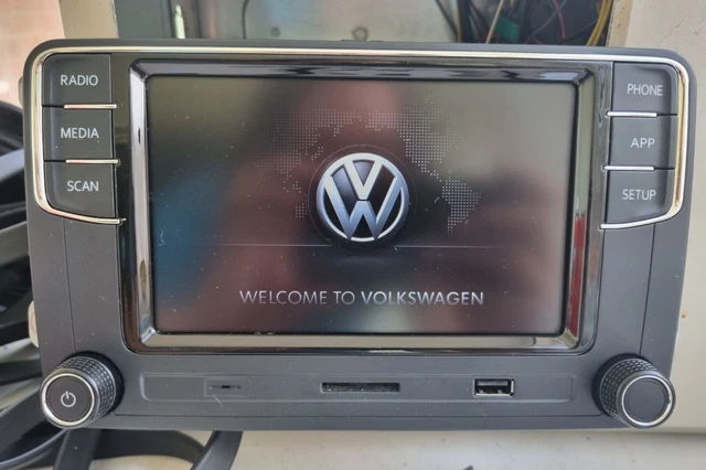 VW RCD 330 360 Plus Radio Apple Carplay Android MirrorLink SD Bluetooth ...