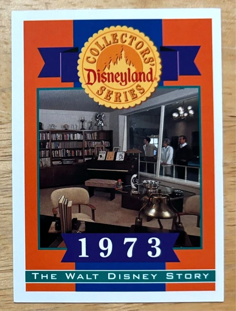DISNEYLAND 40TH ANNIVERSARY "1973 The Walt Disney Story" Collectors ...