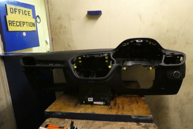FORD FIESTA ST-LINE TURBO 2018 On Dashboard with passenger air bag ...