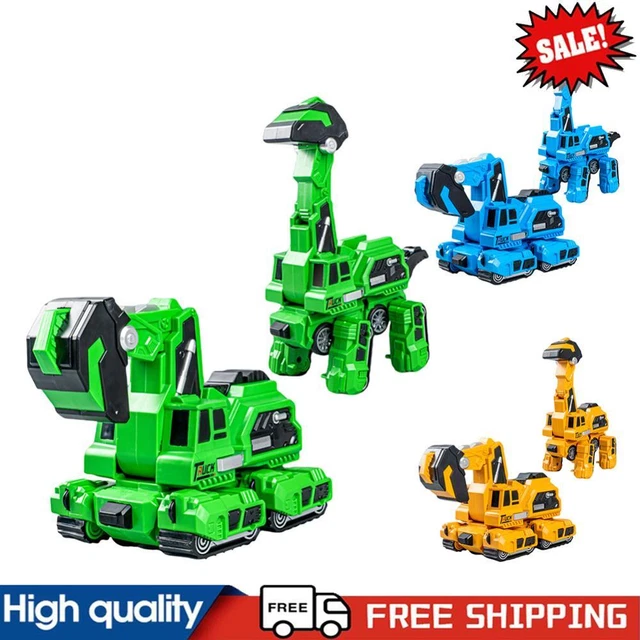 IMPACT TRANSFORMATION BRACHIOSAURUS Excavator Construction Vehicle for Kids #g £7.31 - PicClick UK