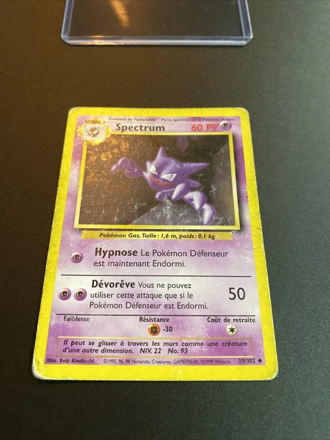 CARTE POKÉMON SPECTRUM 1995 N191 EUR 3,00 - PicClick FR