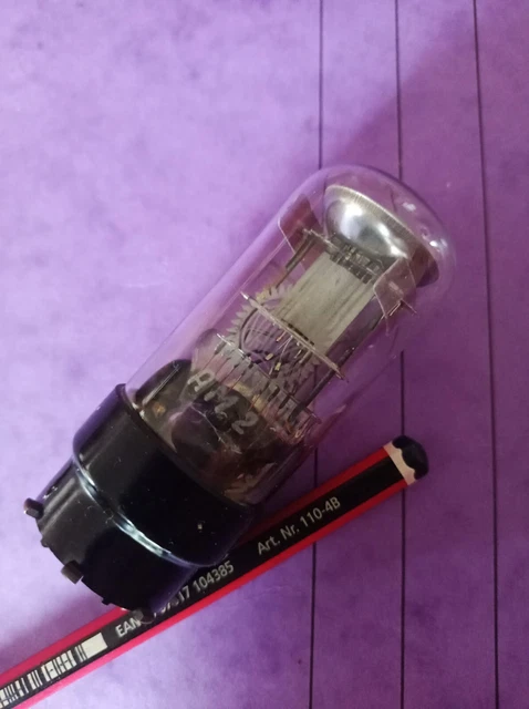 MAGISCHES AUGE AM2 Wehrmacht Magic Eye Radio tube Röhre tube geprüft ...