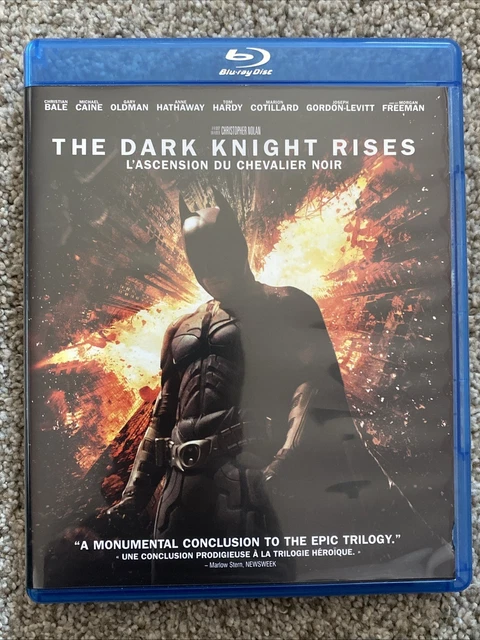 The Dark Knight Rises Blu Ray Disc Dvd Combo 2012 3 Disc Set