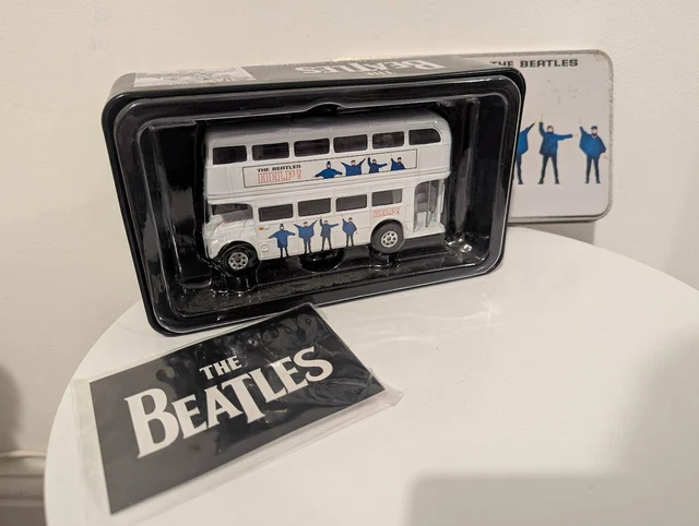 THE BEATLES ALBUM Cover Collectable Corgi Classics Bus Die Cast Metal ...