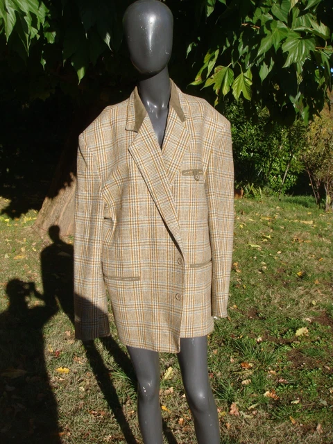 ANCIENNE VESTE LAINE Sergio Vitti taille 52 costume EUR 12,00 - PicClick FR