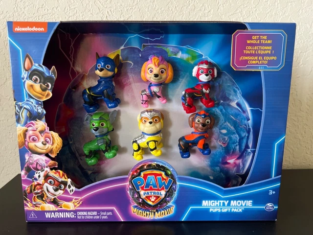 2023 PAW PATROL The Mighty Movie Pups Team Gift Pack Figure Set of 6 NEW +BOX £35.81 - PicClick UK