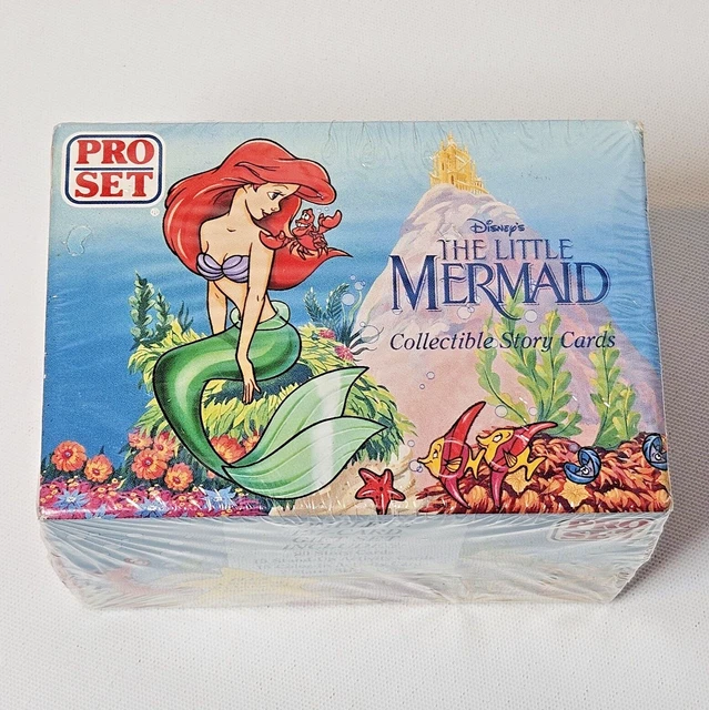 DISNEY'S THE LITTLE Mermaid Collectible Story Cards Sealed Box Pro Set ...