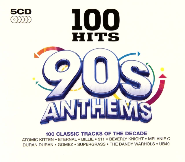 100 GREATEST 90 S ANTHEMS CLASSIC HIT TRACKS 5XCD Louise Eternal MC 100-greatest-90-s-anthems-classic-hit-tracks-5xcd-louise-eternal-mc