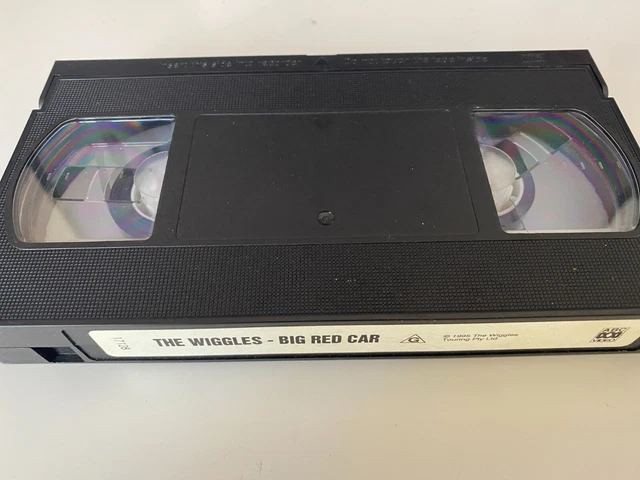 THE WIGGLES - BIG RED CAR VHS - 1995 Great Condition PAL VHS Australia ...