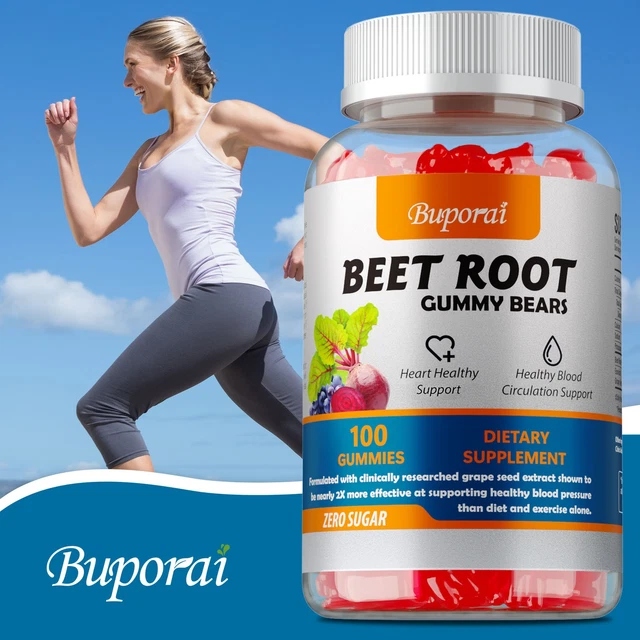 BEET ROOT GUMMIES - Heart Health, Promotes Blood Circulation and ...