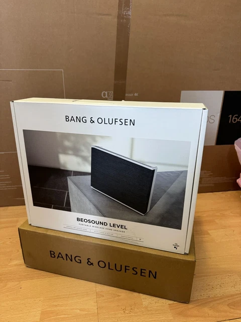 BANG & OLUFSEN Beosound Level - Natural Aluminium / Grey Brand New £999 ...