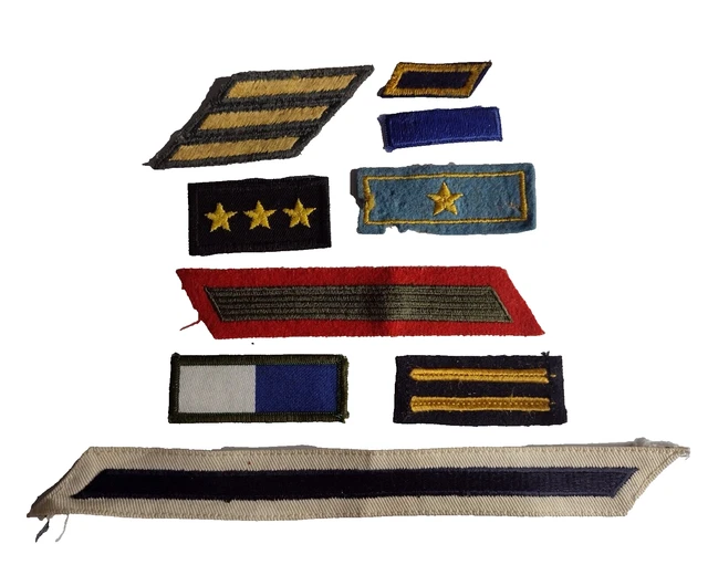 BRITISH ARMY DRESS Patch Collar Tab Shoulder Badge & More Job Lot 9pcs ...