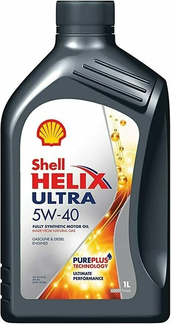 SHELL HELIX ULTRA 5W-40 5W40 Fully Synthetic Engine Oil - 1 Litre 1L £6 ...