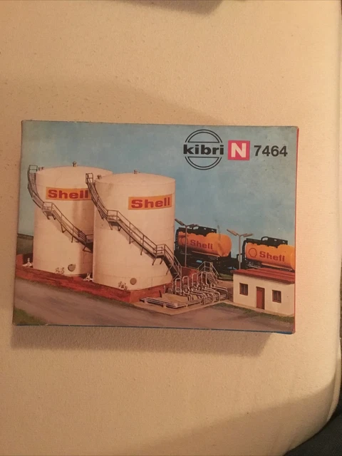 KIBRI : SPUR N - Bausatz 7464 Shell Tanklager ; neu in OVP EUR 22,50 ...