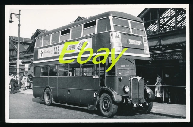 BUS PHOTO, London Transport AEC Regent, STL 649, BLH 706 £1.20 ...