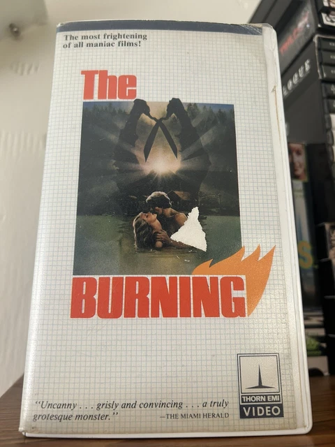 THE BURNING VHS Original 1980 Thorn RARE OOP U.S Horror Slasher £88.43 - PicClick UK