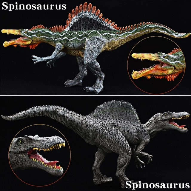 SPINOSAURUS SPINOSAURO MODELLINO action figure di dinosauro EUR 39,33 ...