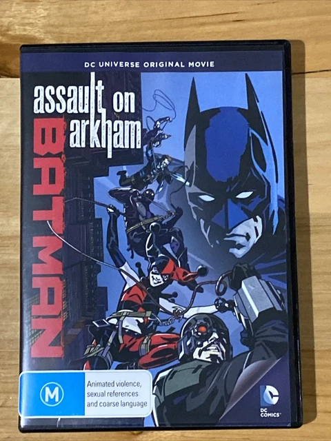 BATMAN: ASSAULT ON Arkham, DC Universe Original Movie Animation DVD, PAL 4, VGC £5.62 - PicClick UK