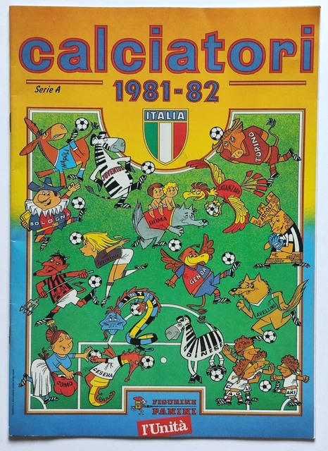 ALBUM CALCIATORI PANINI Campionato Calcio Serie A L'Unita' Stampa ...