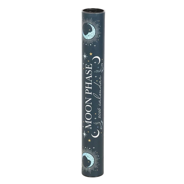 2026 BLUE MOON Phase Calendar Northern Hemisphere Stargazers Gift Lunar ...