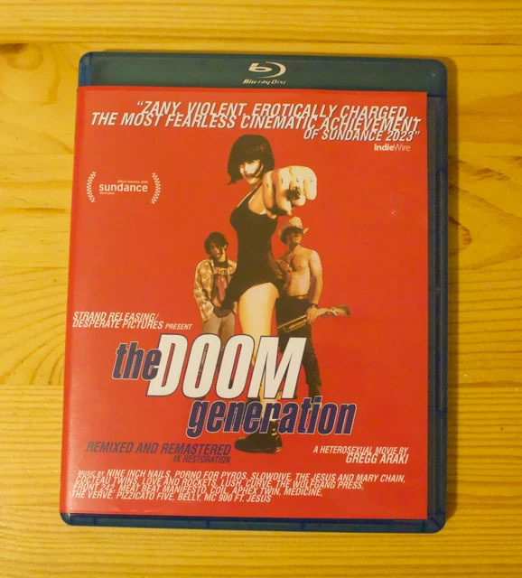 THE DOOM GENERATION Blu-ray Strand Releasing Gregg Araki Rose McGowan ...