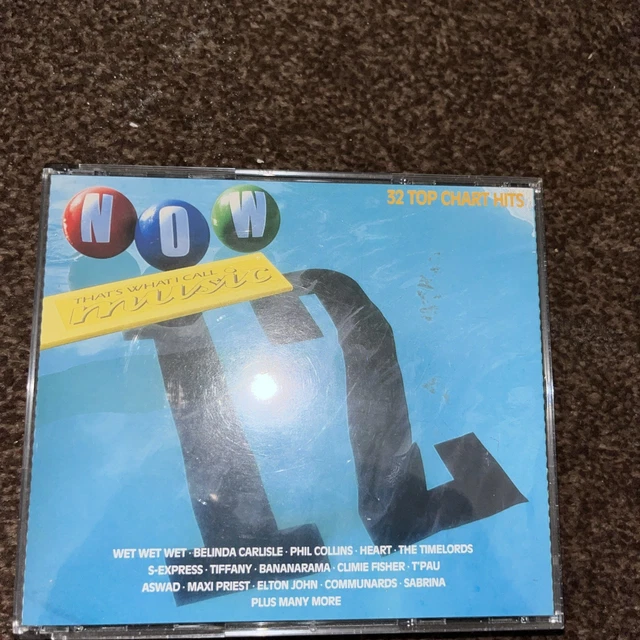 NOW THAT’S WHAT I Call Music 12 (Original Double Fat Box ) CD Album Etc (1988) £10.60 - PicClick UK