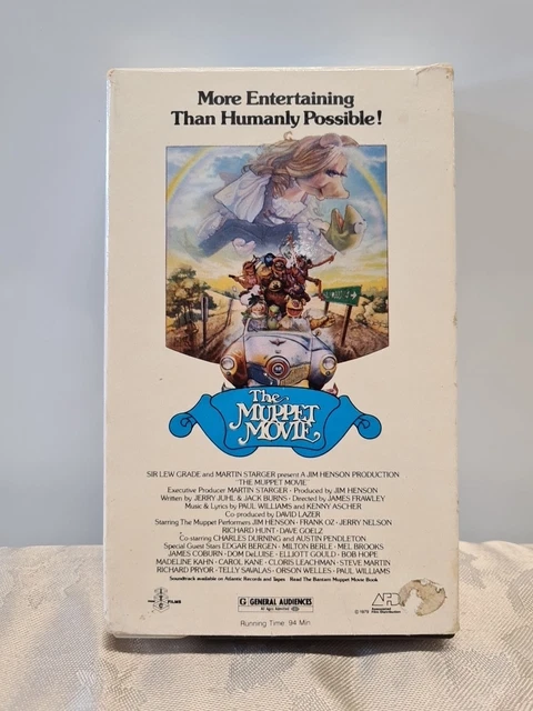 THE MUPPET MOVIE Magnetic Home Video Betamax Not VHS RARE 1st Release £ ...
