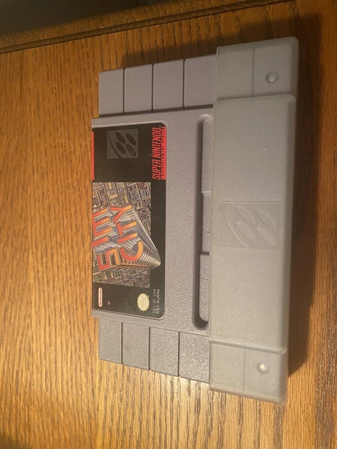 SIMCITY (SUPER NINTENDO Entertainment System SNES, 1991) *TESTÉ EUR 11 ...
