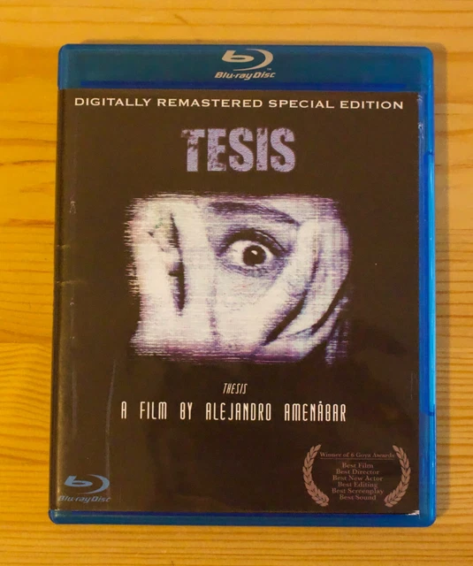 TESIS (TESIS) BLU-RAY Alejandro Amenabar Ana Torrent Spanish Horror ...