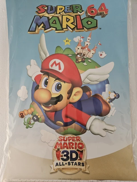 SUPER MARIO 3D All Stars - Posters - Set of 3 - My Nintendo Rewards ...