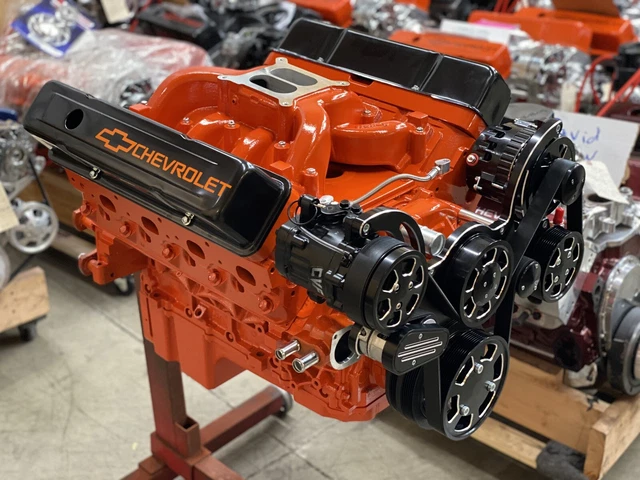 CHEVY LS 6.2L- 580HP COMPLETE CRATE ENGINE PRO-BUILT 366 /370 LQ LS2 ...