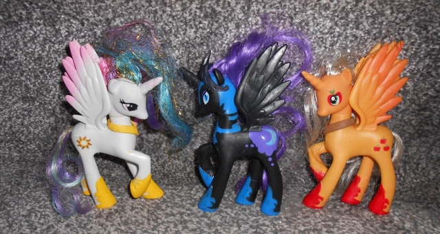 MY LITTLE PONY G4 fakies. Princess Celestia Nightmare Moon & Applejack ...