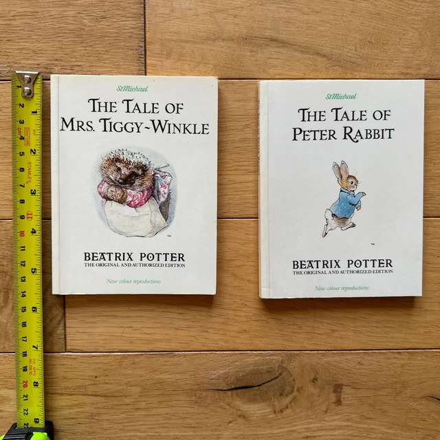 THE TALE OF Mrs Tiggywinkle & Peter Rabbit Beatrix Potter St Michael ...