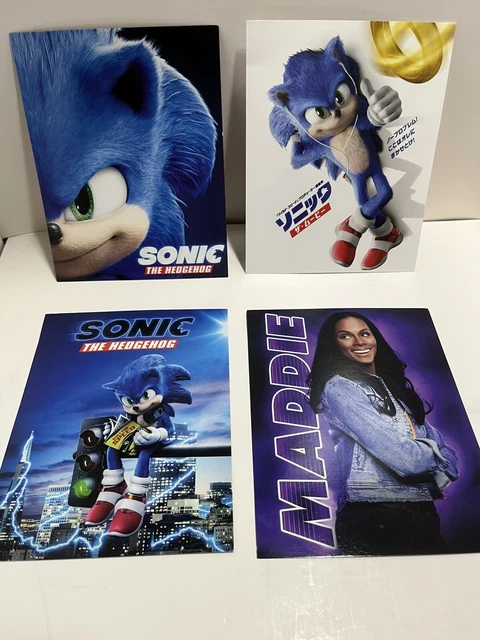 SONIC THE HEDGEHOG - Mini Poster Cards Set - 4 Count - VHTF - Near Mint ...