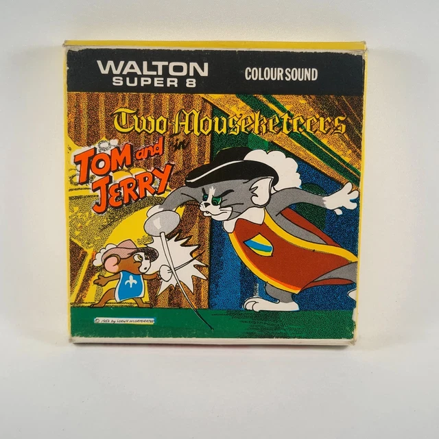 TOM AND JERRY - The Two Mouseketeers - Super 8 Colour Sound 200Ft 8Mm ...