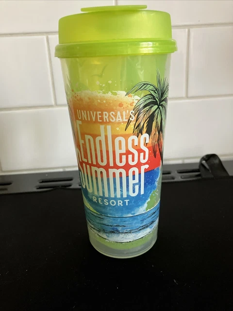 UNIVERSAL STUDIOS ENDLESS Summer Resort Re Fill able Mug Cup £6.96 - PicClick UK