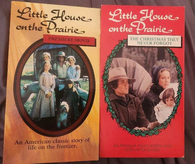 2 -LITTLE HOUSE on the Prairie: Movie, Christmas They Never Forgot, VHS ...