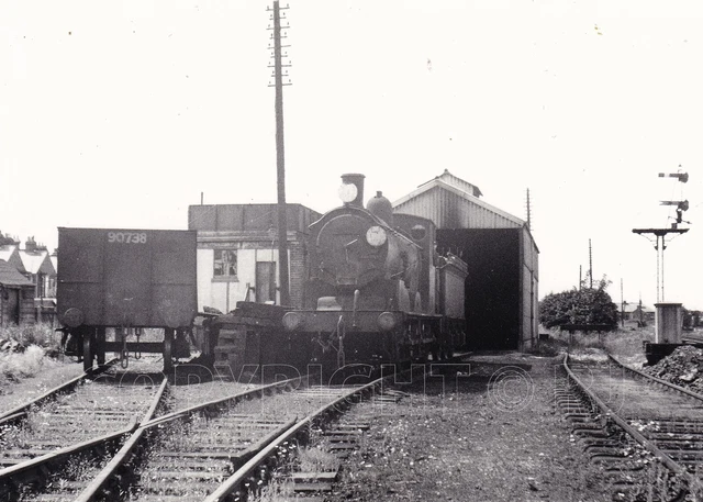 1 BLACK & WHITE 7x5 BR STEAM RAILWAY PRINT PHOTOGRAPH.1960`s £1.10 ...