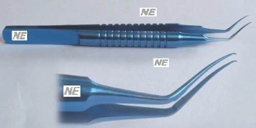TITANIUM MASKET CAPSULORREXIS Forceps Round Handle With Guide Pin Very ...
